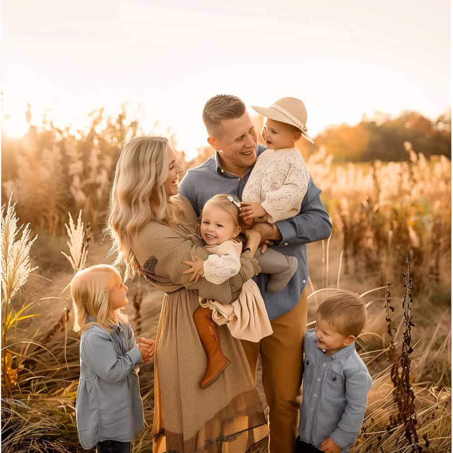 Blue Hues: How To Pick Family Photo Outfits This Fall!
