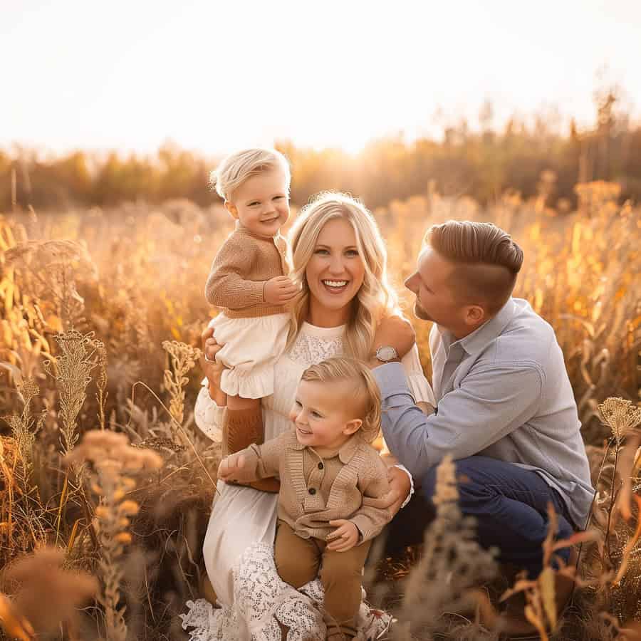 Blue Hues: How To Pick Family Photo Outfits This Fall!