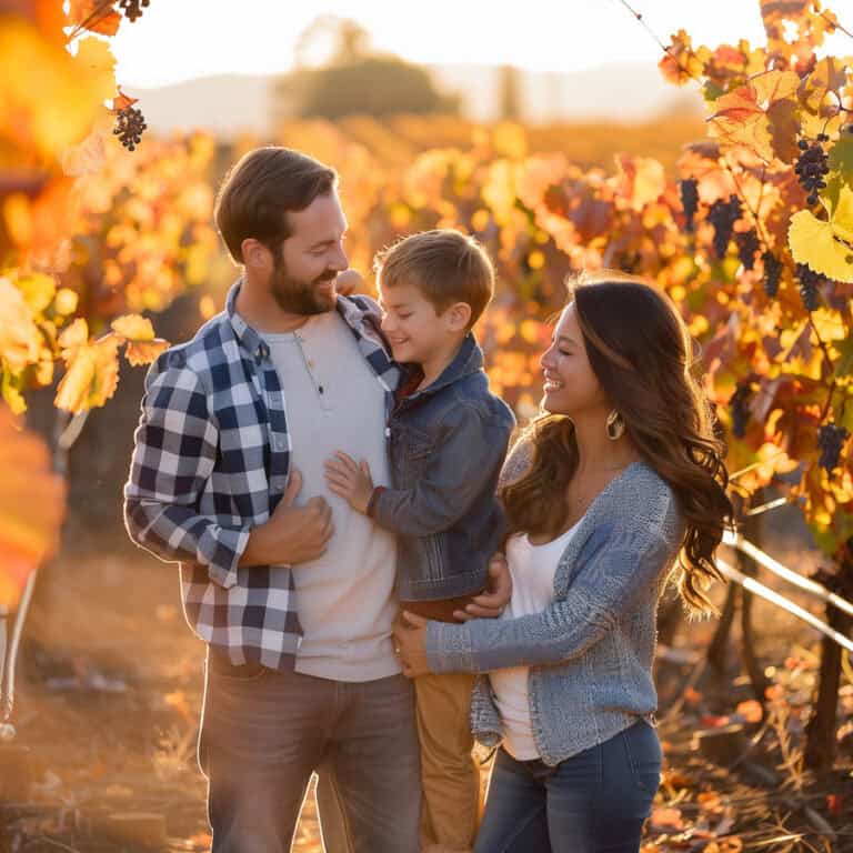 Blue Hues: How To Pick Family Photo Outfits This Fall!