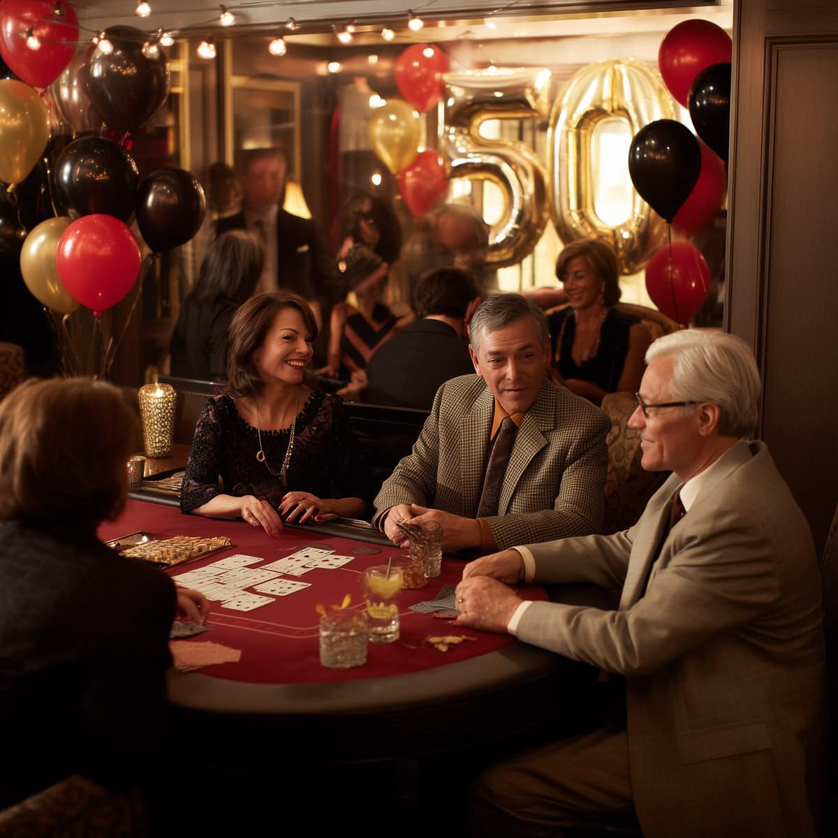 14 Super Fun 50th Birthday Party Themes for Men