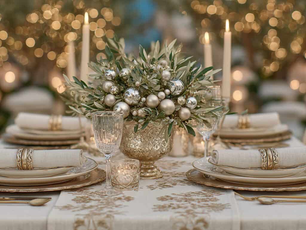26 Easy Christmas Centerpieces & Tablescape Ideas