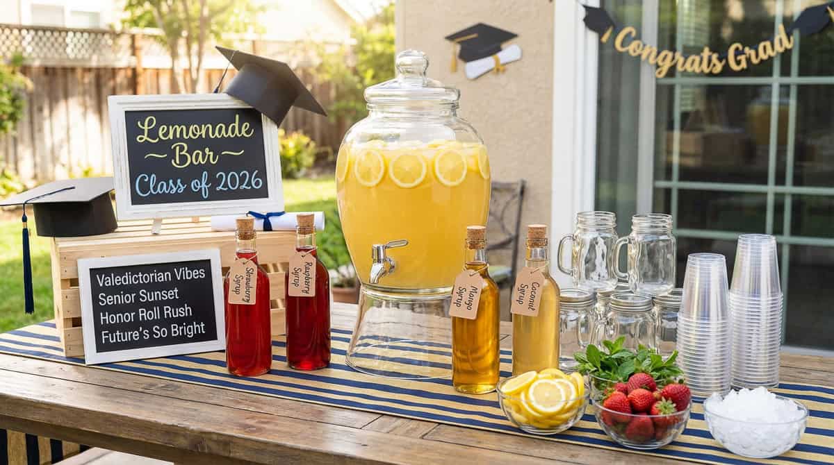 10 Easy Graduation Party Drink Station Ideas for 2026
